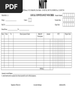 Conveyance Claim Form | PDF