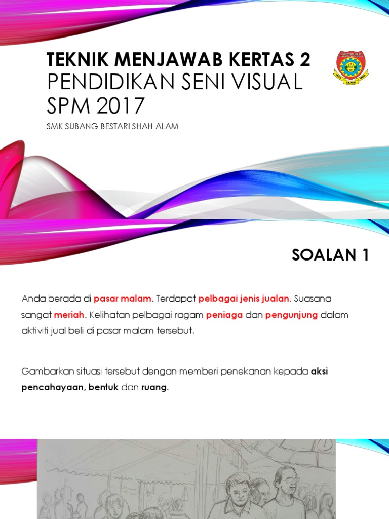 Teknik Menjawab PSV Kertas 2 SPM | PDF | Griya & Taman | Seni