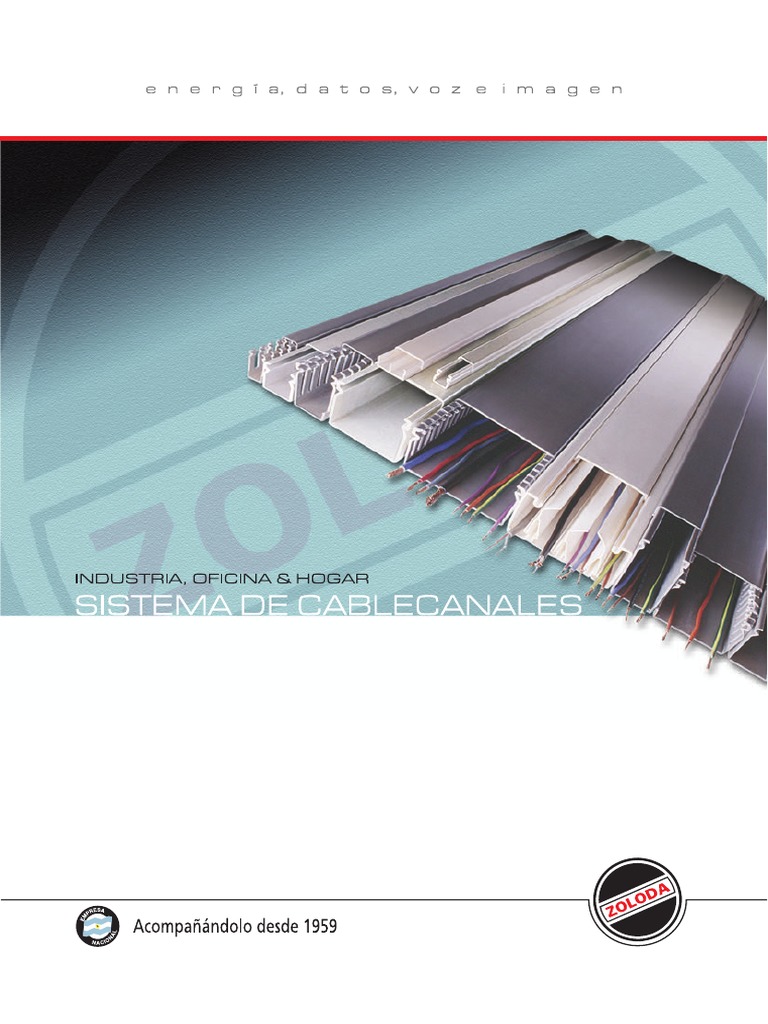 ZOLODA Catálogo-Cablecanales | PDF