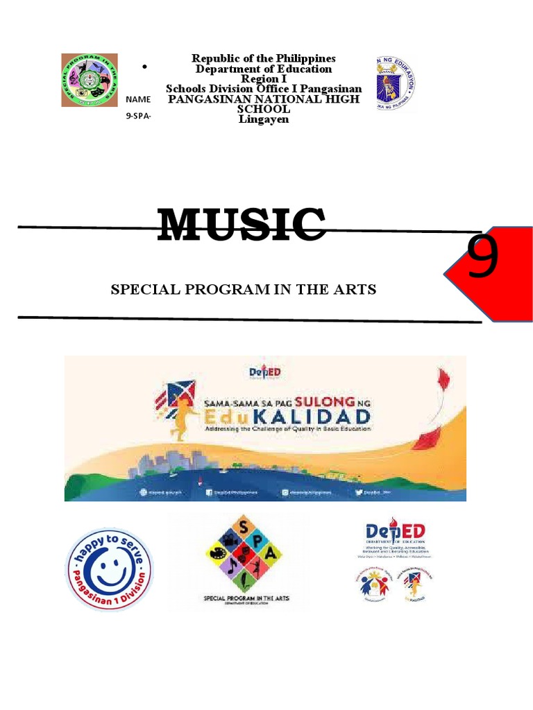 Grade 9 Spa Music | PDF | Learning | Gregorian Chant