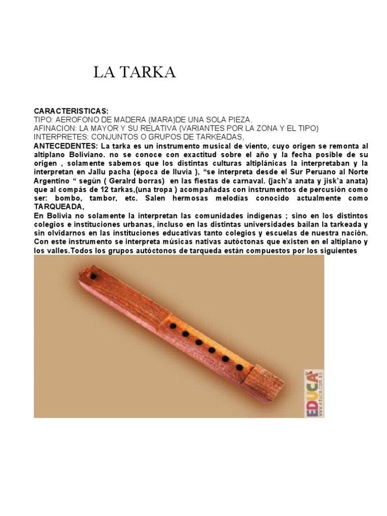 La Tarka | PDF | Historia