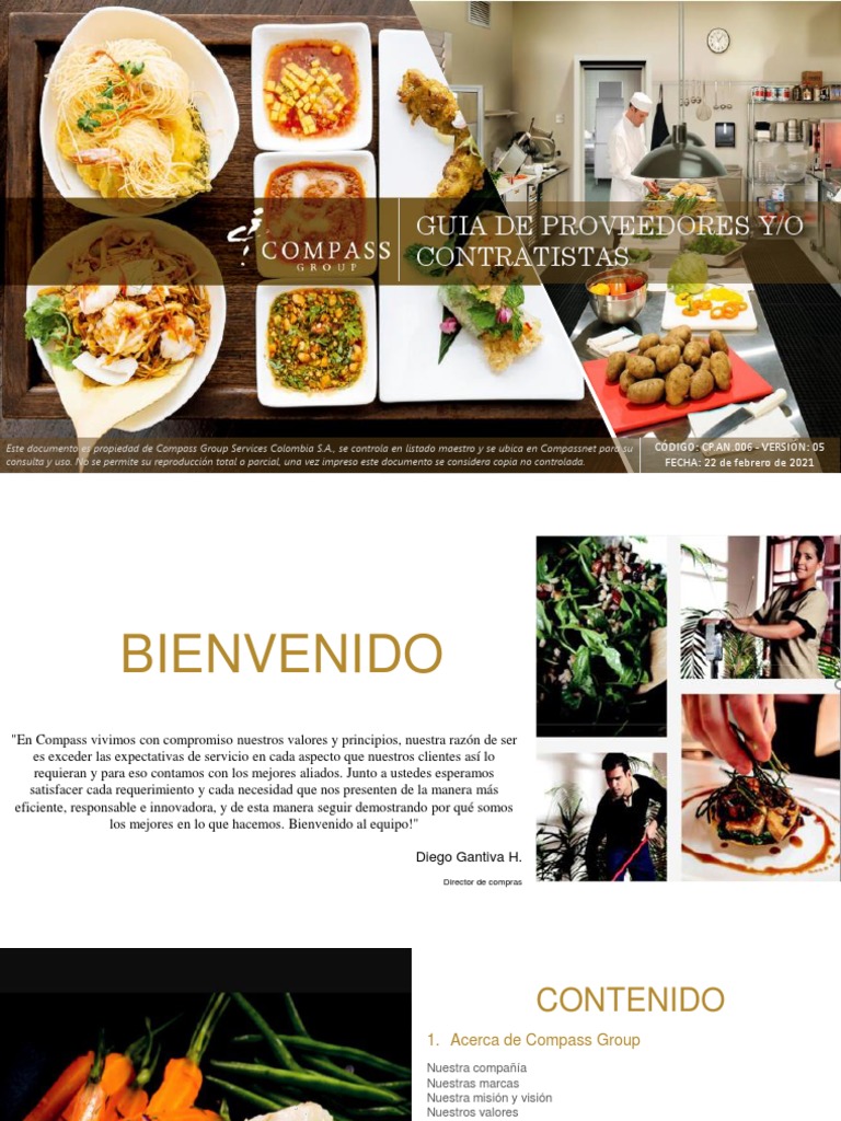 Eurest Compass Guia | PDF | Sustentabilidad | Calidad (comercial)