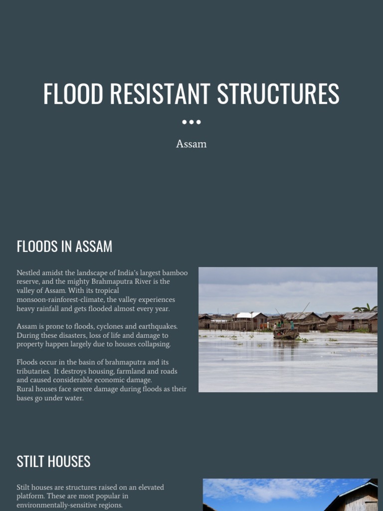 Flood Resistant Structures: Assam | PDF | Flood | Physical Geography
