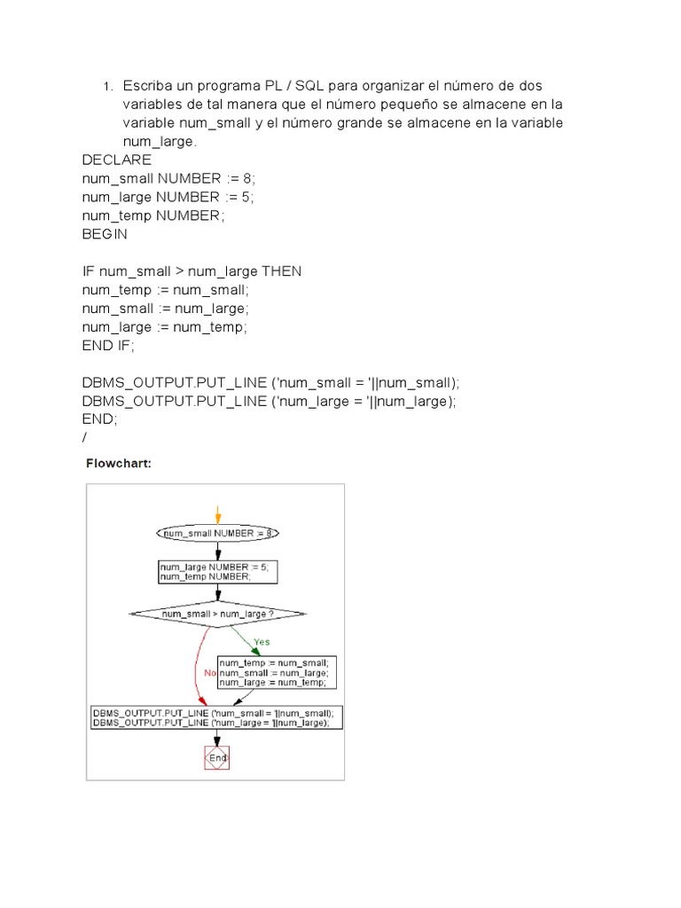 Respuestas Ejercicios Estructuras de Control | PDF | Pl/Sql | Computing