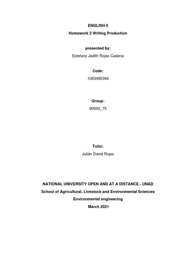 Writing Production | PDF