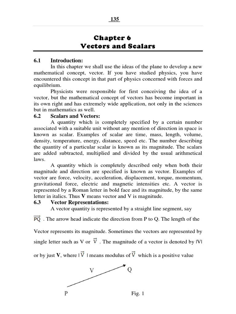 Vectors and Scalars | PDF | Euclidean Vector | Force