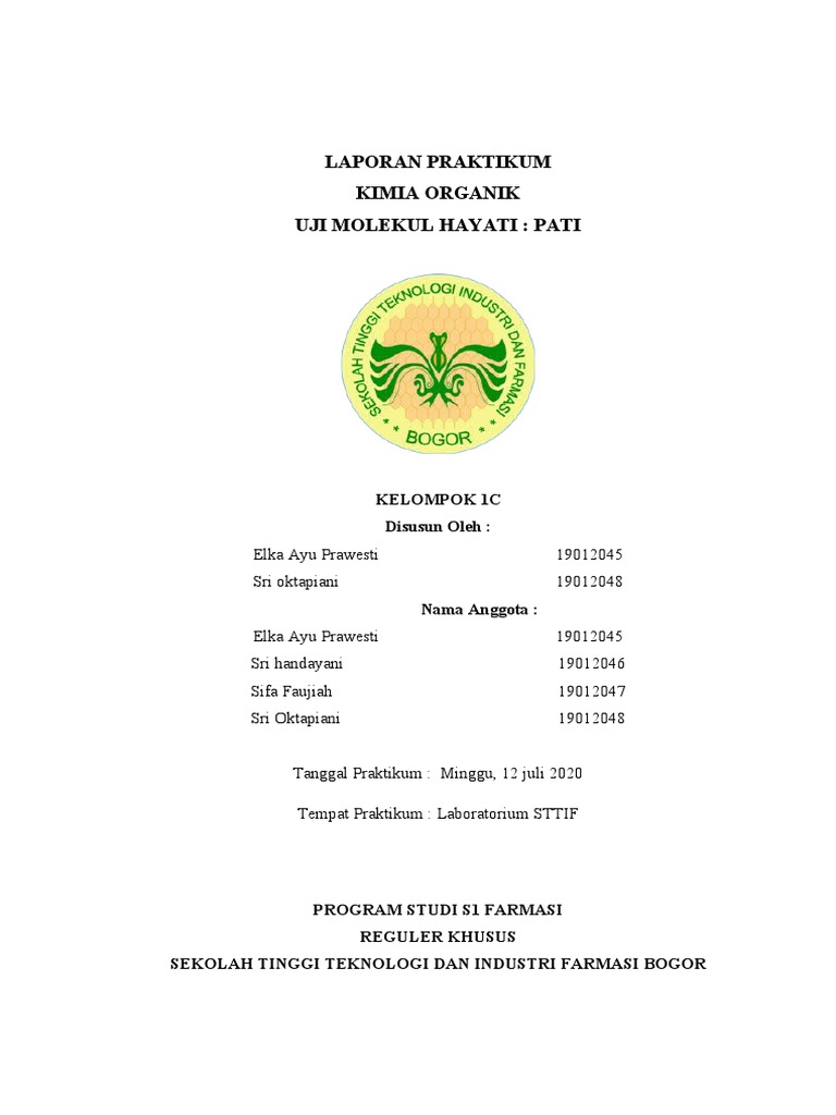 Laporan Prak Kimor Modul 4 | PDF