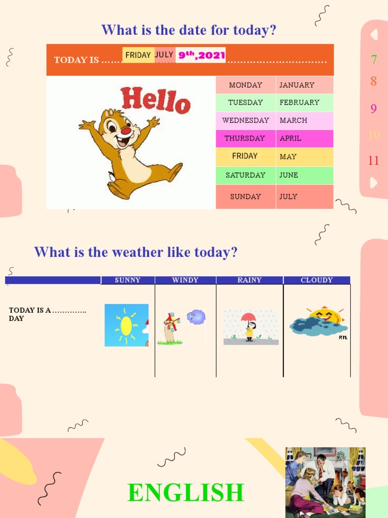 What Is The Date For Today? | PDF