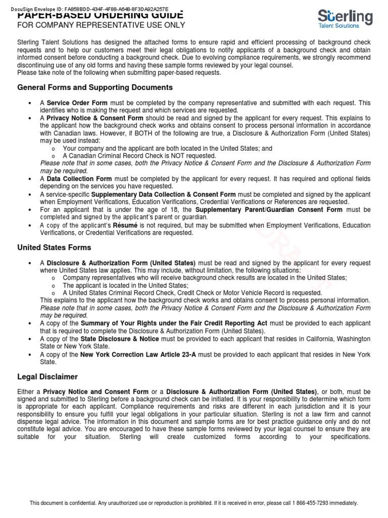 Draft: General Forms and Supporting Documents | PDF | Identity Document ...
