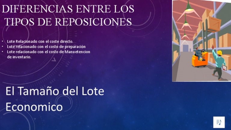 Diferencias Entre Los Tipos de Reposiciones | PDF