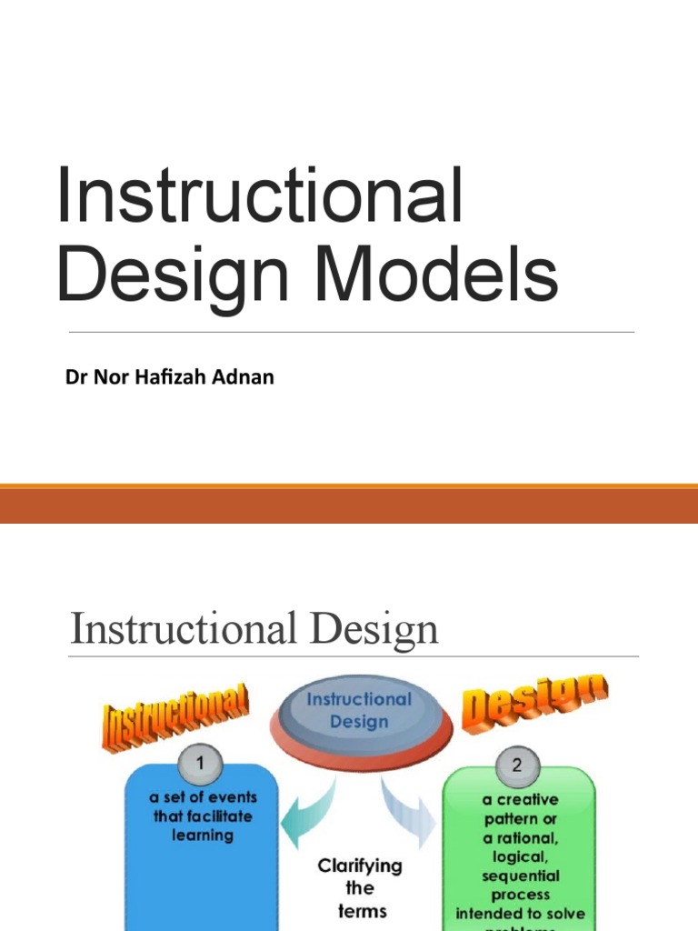 Instructional Design Models | PDF | Instructional Design | Learning