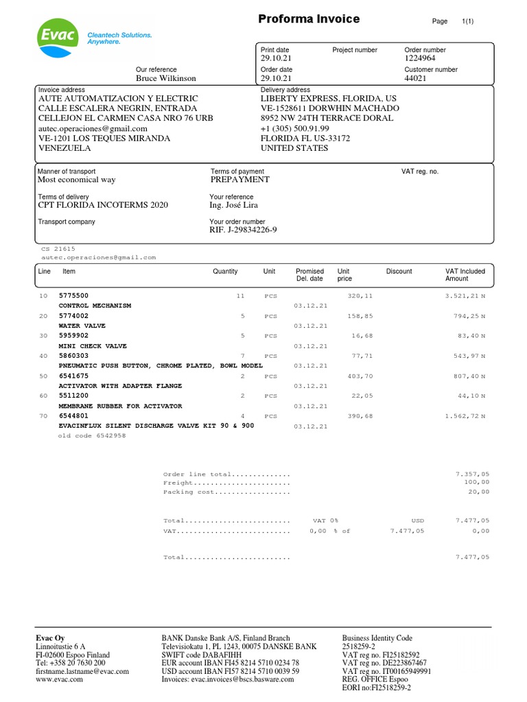 Evac Oy | PDF | Payments | Banking