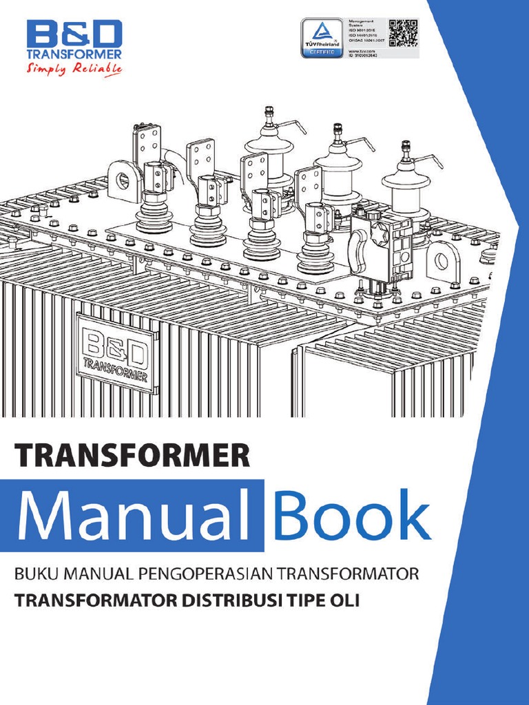Manual Book Distribution Transformer | PDF
