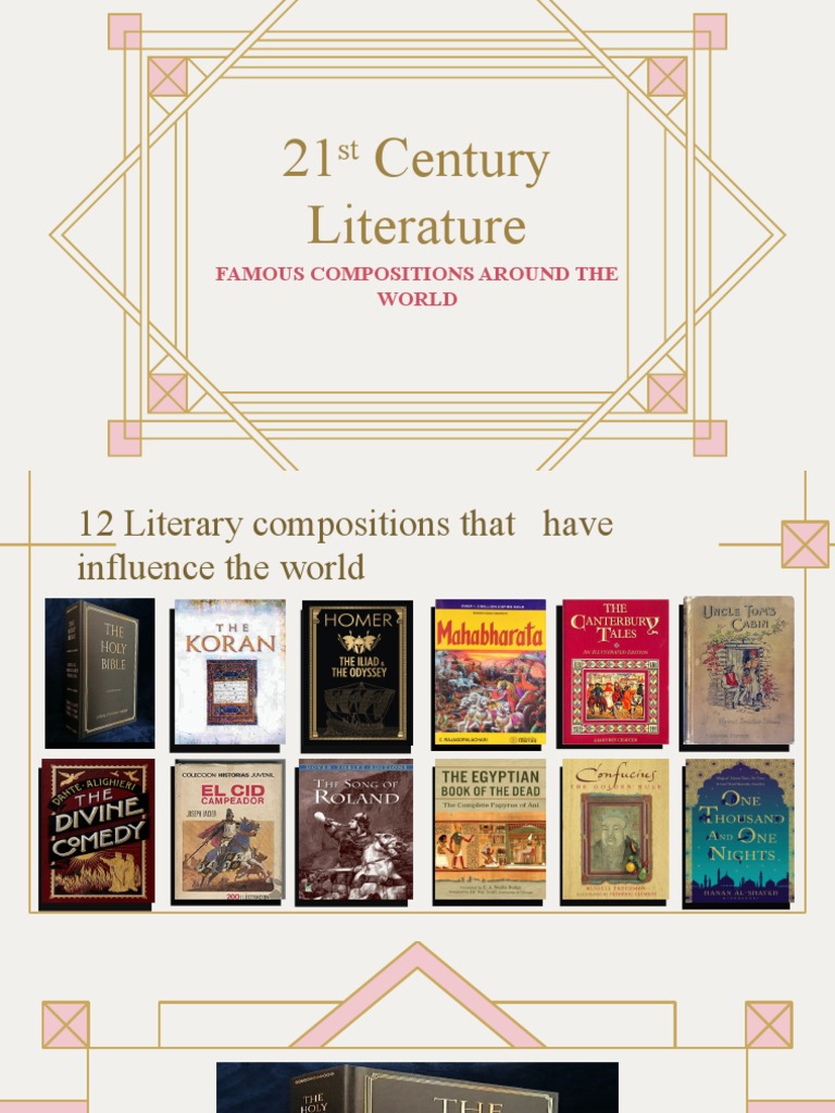 Famous Literary Works and Authors. | PDF | Dionysus | Deities