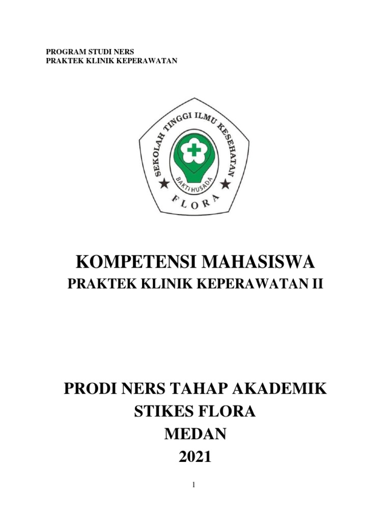 Buku Kompetensi PKK II Prodi Ners Stikes Flora | PDF