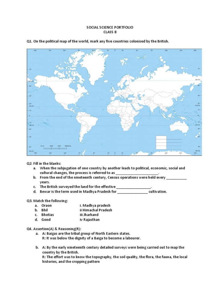 Social Science Portfolio Pdf