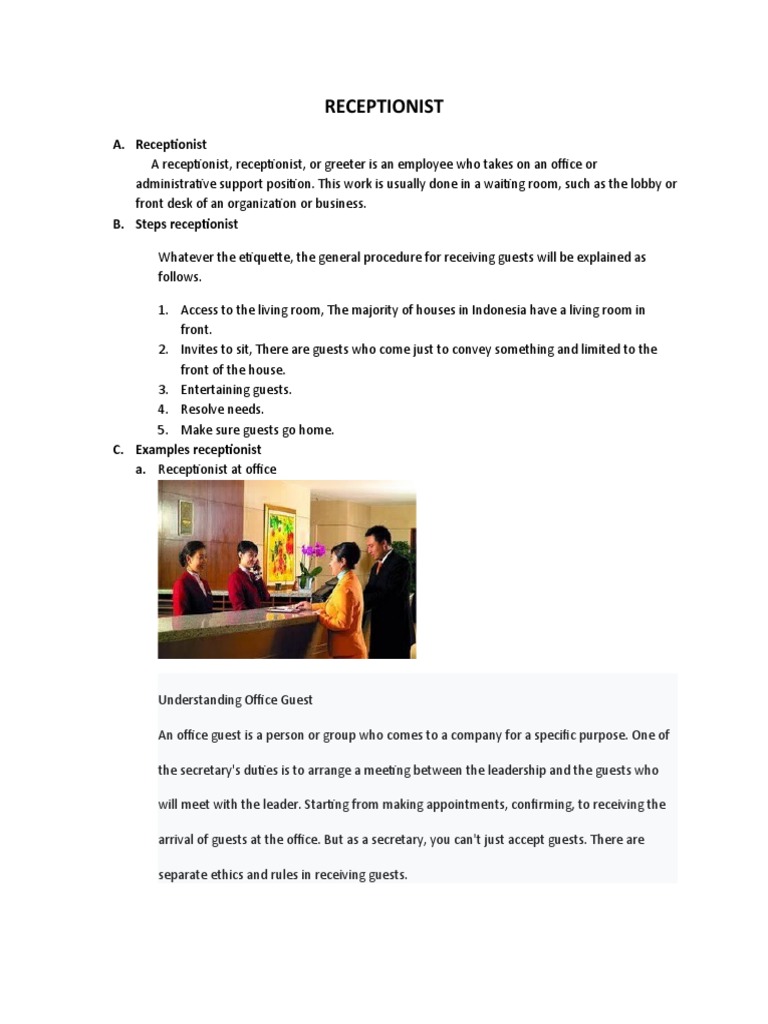 A. Receptionist | Pdf | Wedding | Bridesmaid