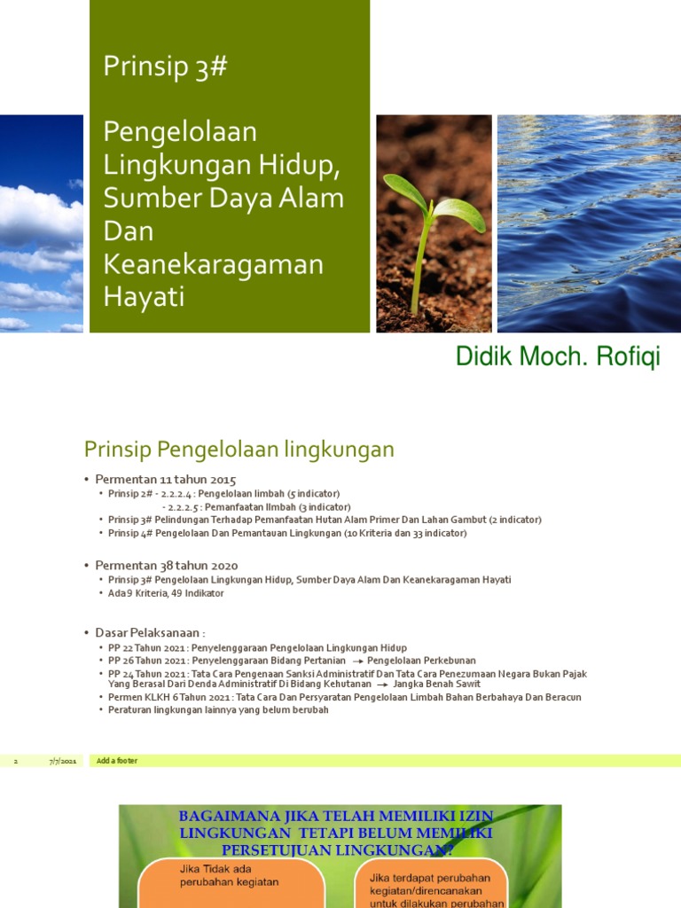 Prinsip 3 Permentan 38 Tahun 2020 Tentang ISPO | PDF