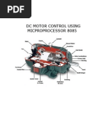 Interfacing Stepper Motor With 8085 | PDF | Microprocessor | Computer Engineering