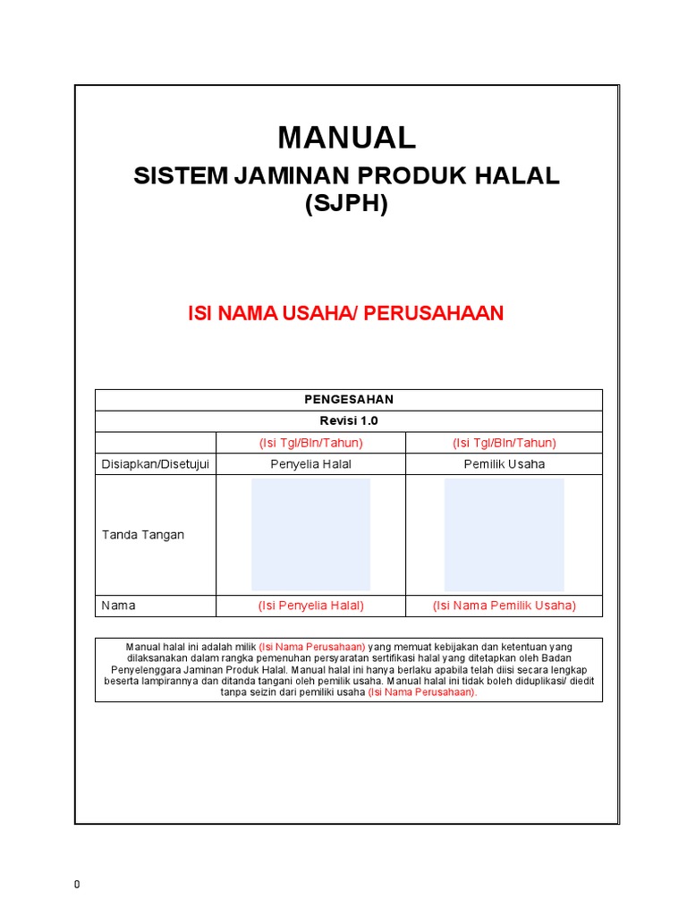 Manual SJPH | PDF