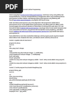 Algoritma Flowchart Dan Pseudocode Menghitung Luas Persegi Panjang ...