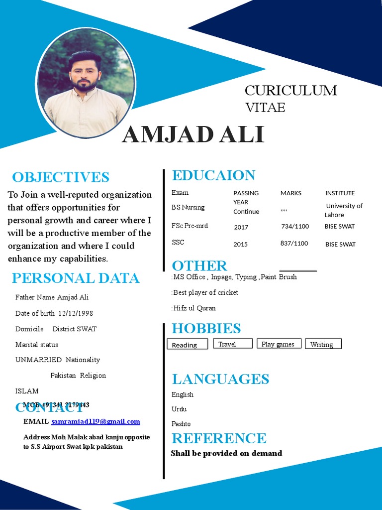 Amjad CV | PDF