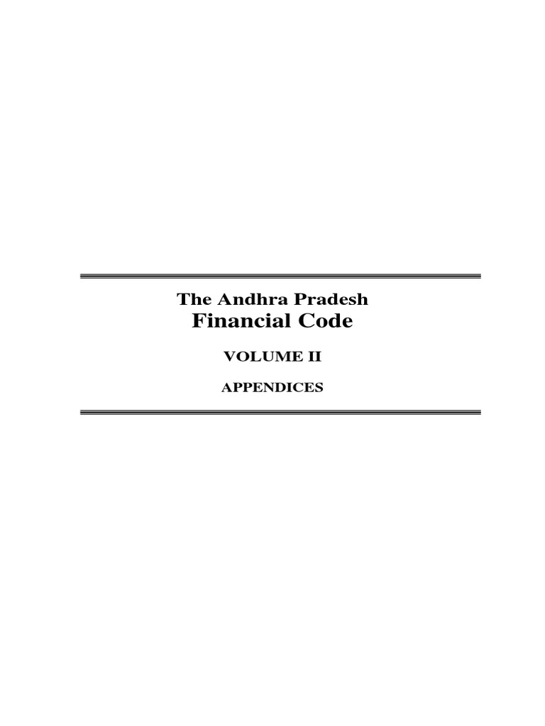 Apfc Vol Ii | PDF | Taxes | Fee