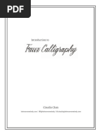 Beginner's Calligraphy Guide | PDF | Calligraphy | Written Communication
