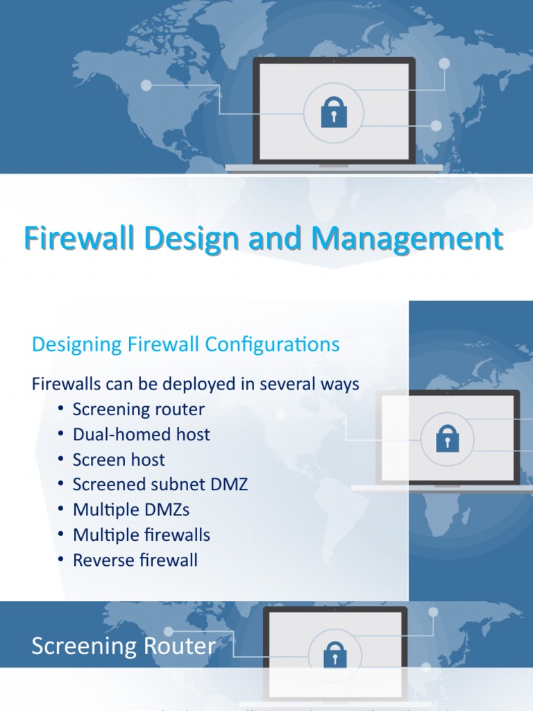 Firewall Design and Management | PDF | Proxy Server | Computer Network