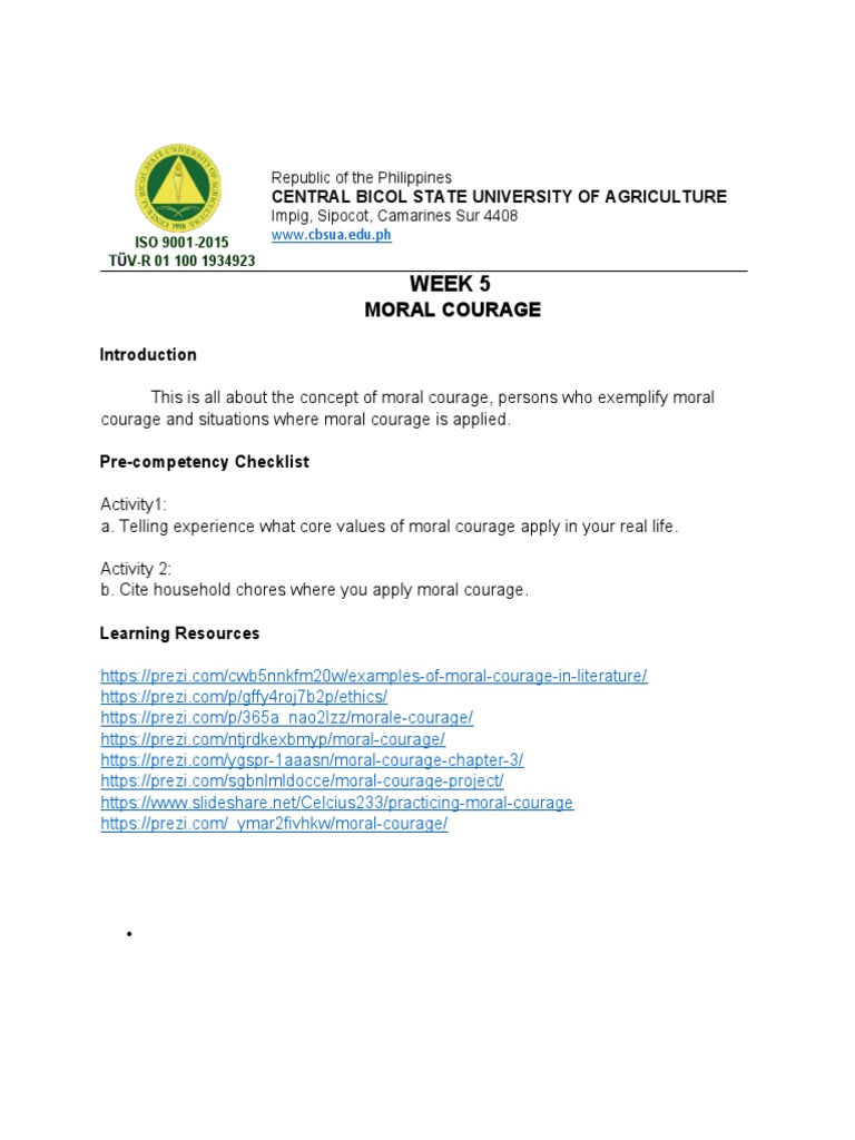 Week 5 MODULE ETHICS | PDF