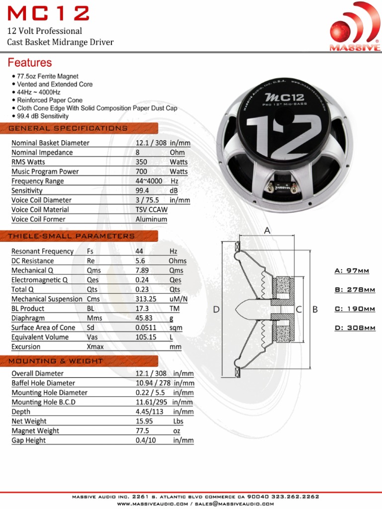 mc12 Datasheets | PDF
