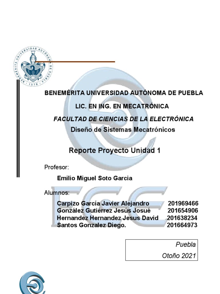 Reporte Proyecto U1 | PDF | Cinemática | Madera