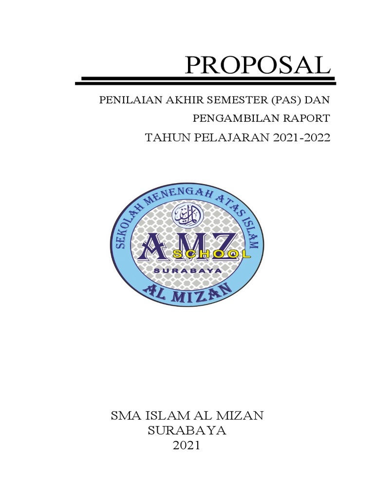 Proposal PAS 2021-2022 | PDF