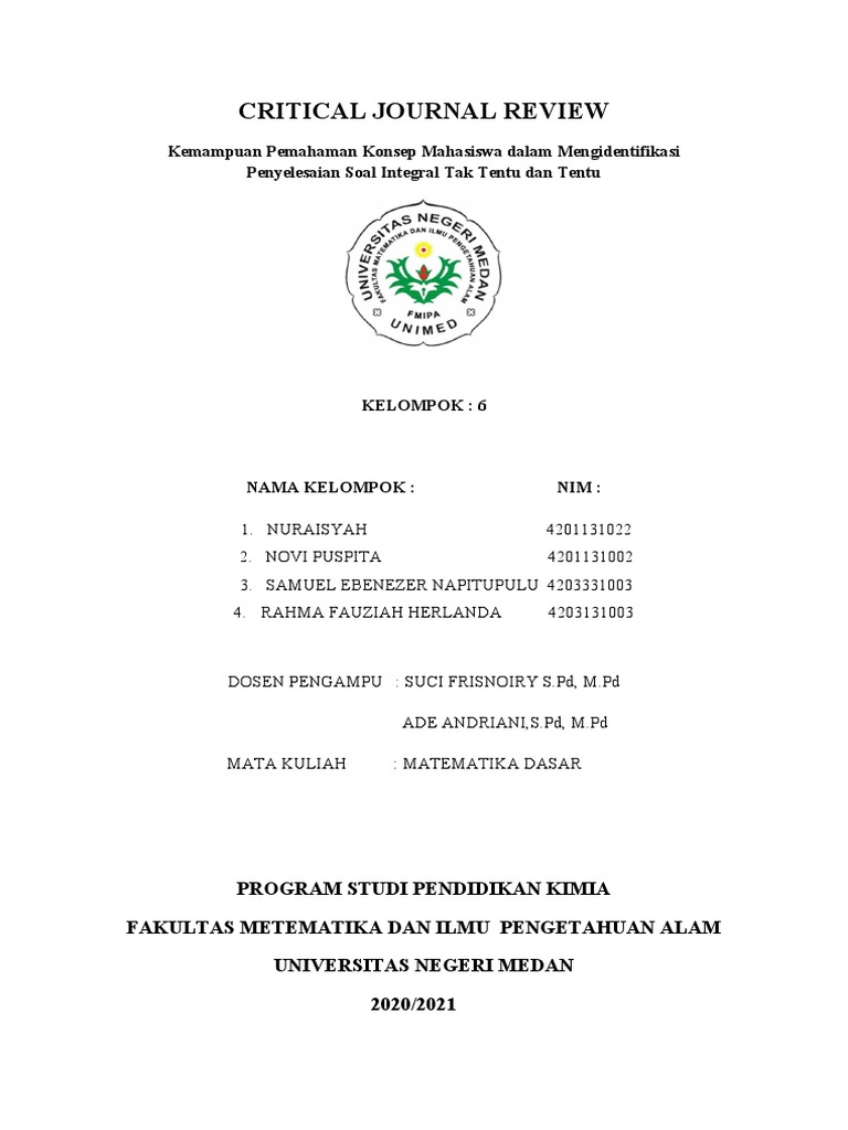 CJR Matdas - Kelompok 6 - PSPK 20D | PDF | Karier & Perkembangan