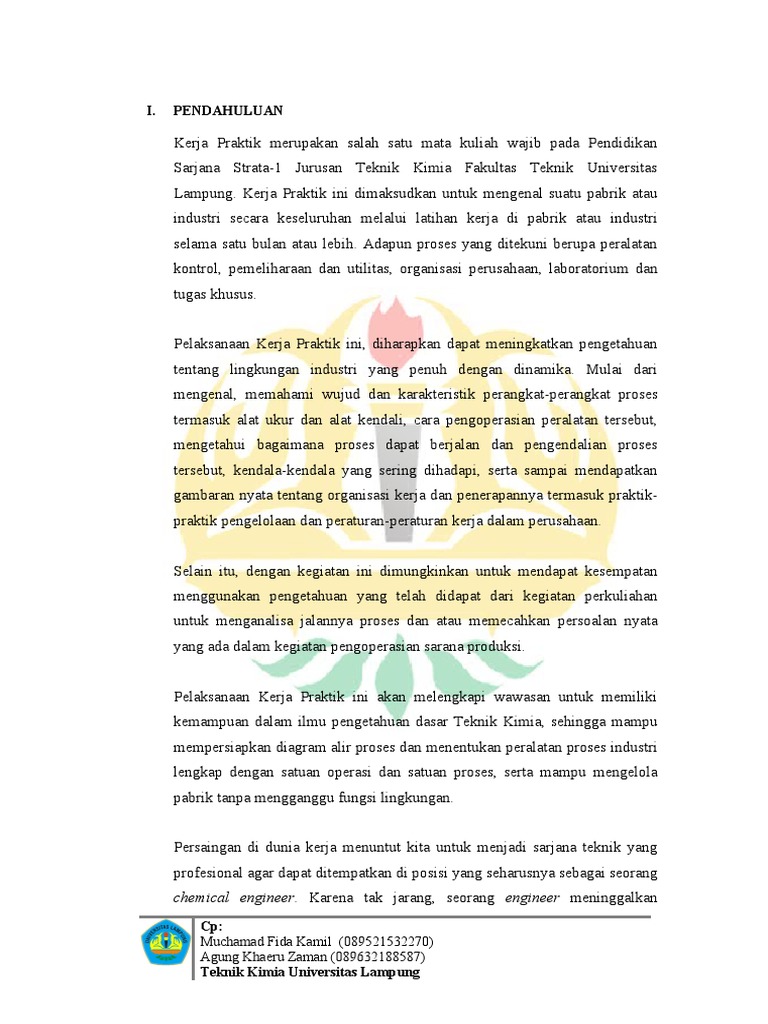 Proposal KP Cemindo | PDF