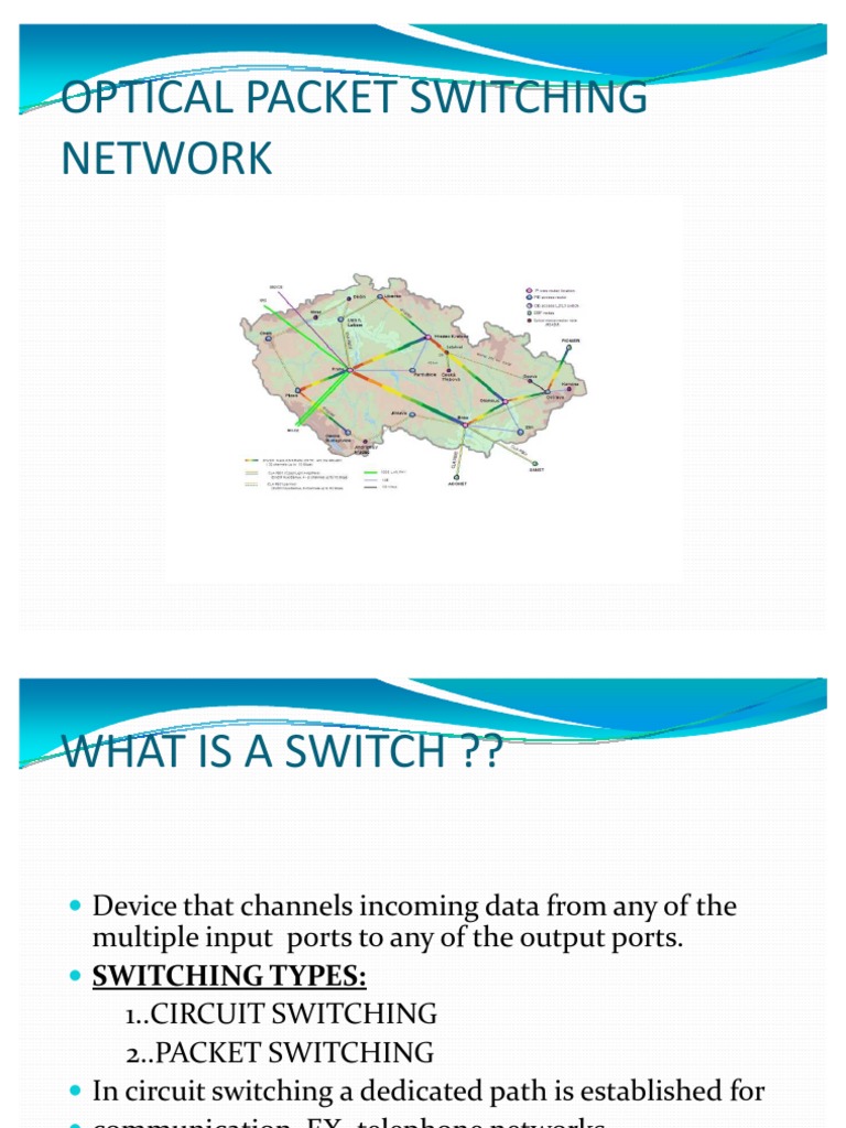 3..optical Packet Switching Network | PDF | Network Packet | Packet Switching
