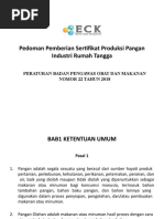 Panduan Pembuatan SPP-IRT 2024 | PDF