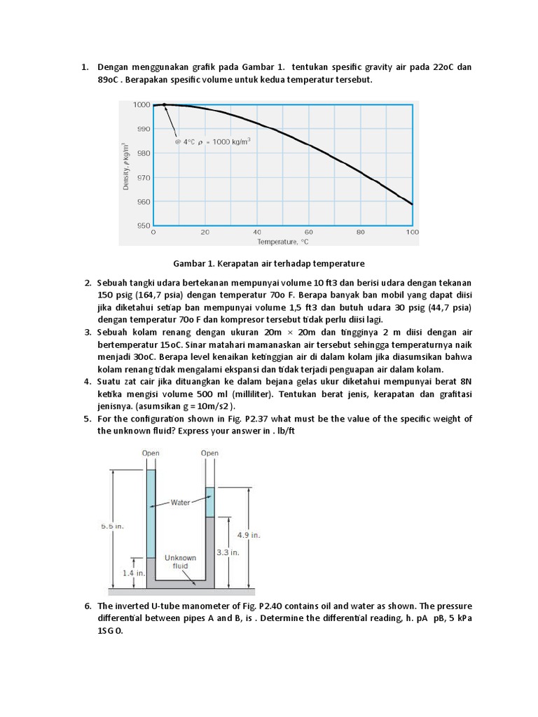 Latihan Soal Mekflu 1 | PDF