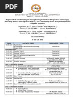 Idmris Overview With Adac-Fms v.1 | PDF | Substance Abuse | Policy