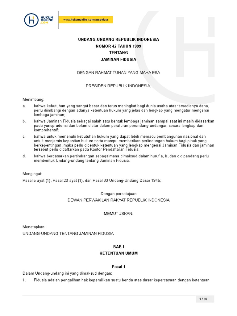 Uu No 42 1999 | PDF
