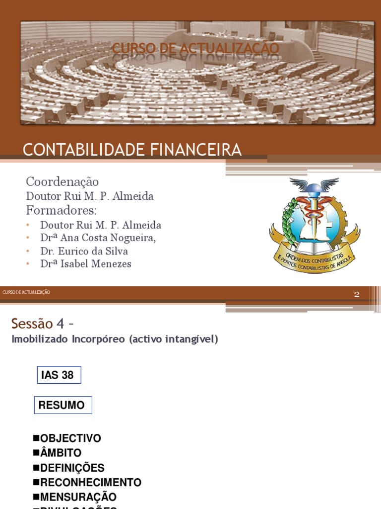 Sessão 4 - Imobilizado Incorporeo | PDF | Patrimônio de marca ...