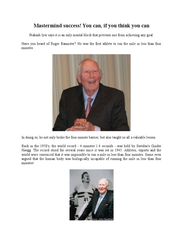 Mastermind Success | Download Free PDF | Mind | Cognition