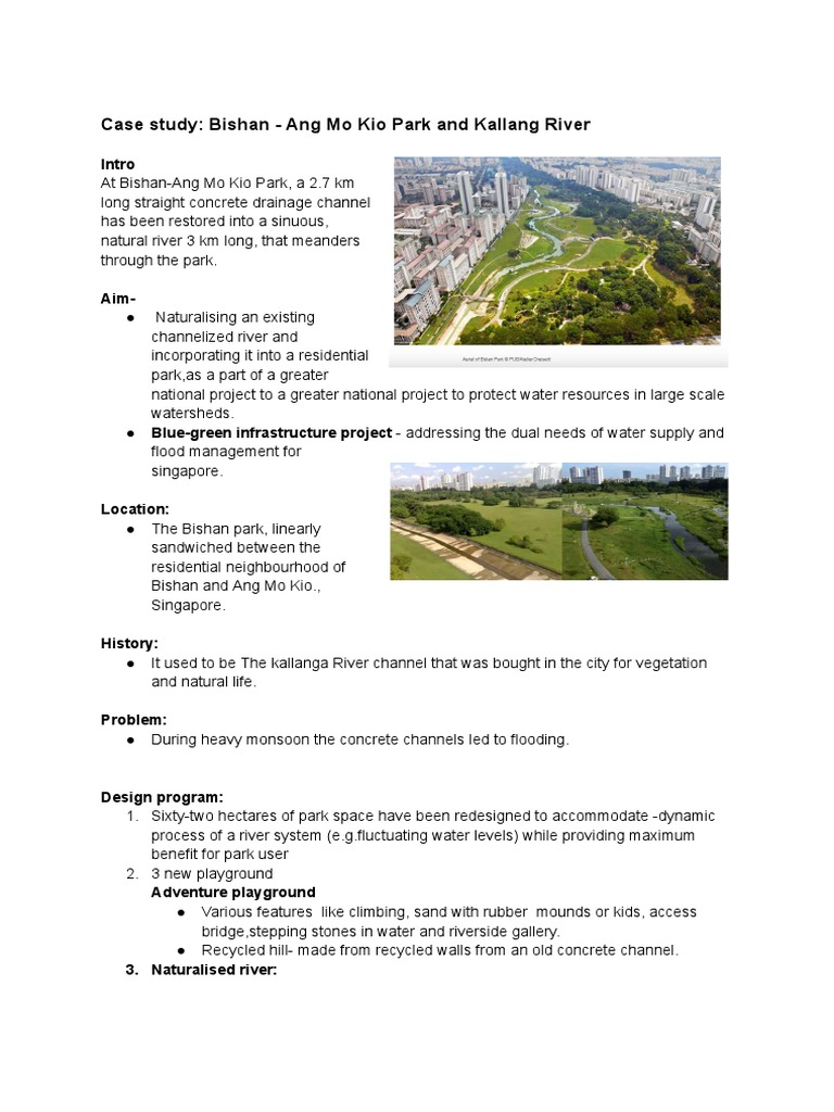 Case Study - Land Scape Parks | PDF | Land Management | Natural Environment