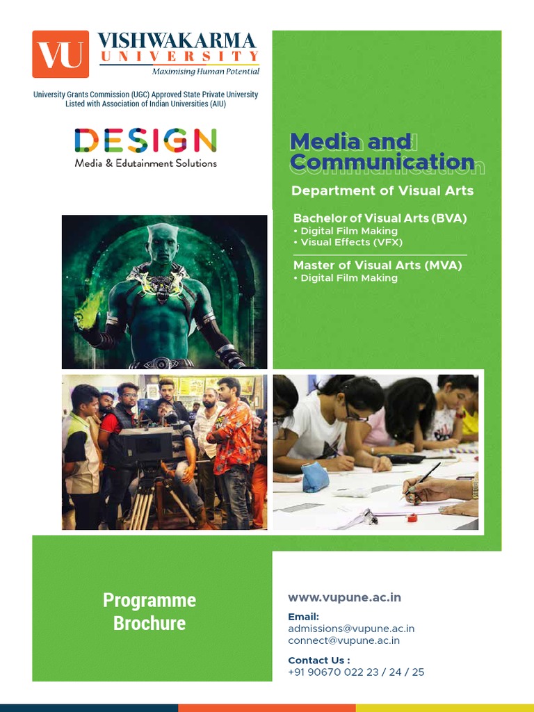 Final Small Size of BVA MVA Digital Film Making of Brochure 2021 | PDF ...