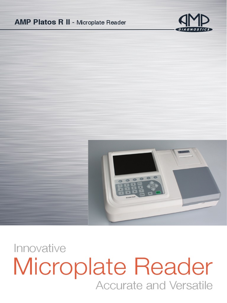 Microplate Reader: Innovative Accurate and Versatile | PDF | Computing | Computer Engineering
