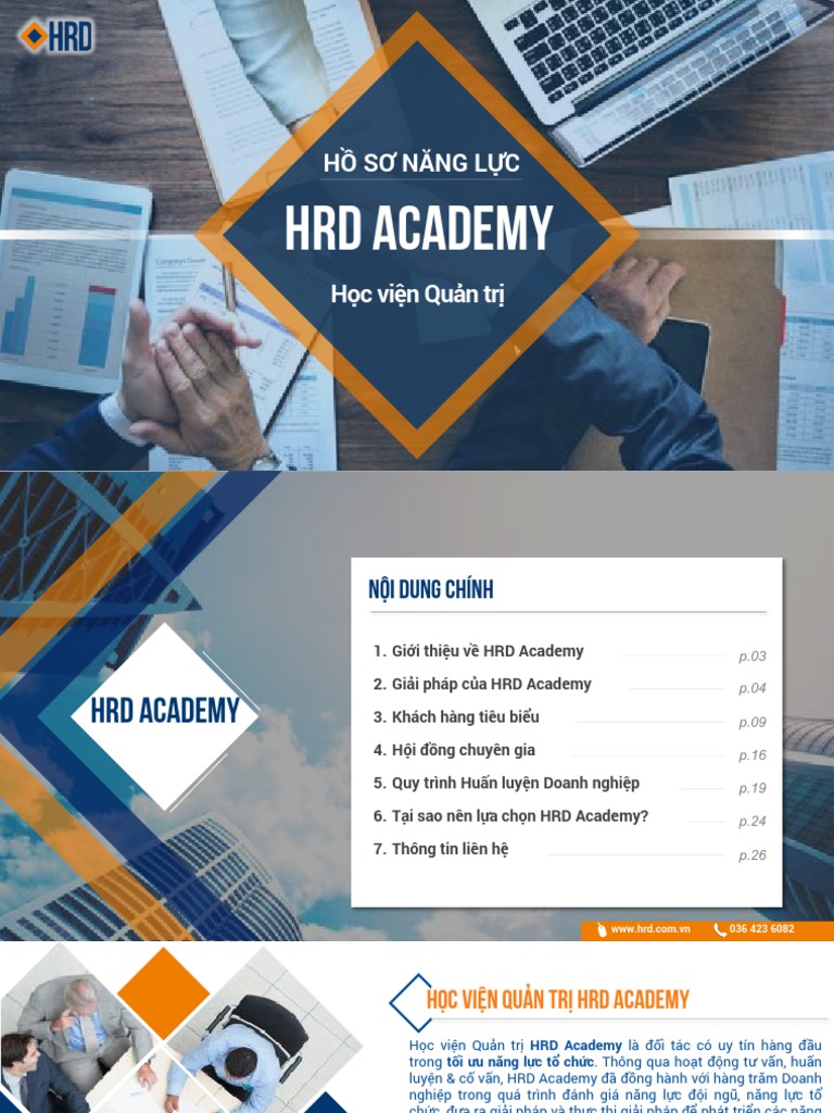 HRD Academy - H Sơ Năng L C | PDF