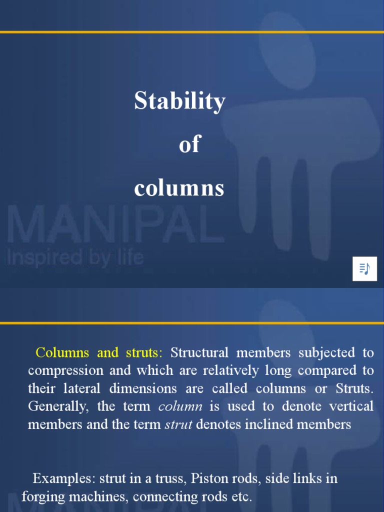 Stability of Columns: Analysis of Factors Affecting the Buckling Load ...