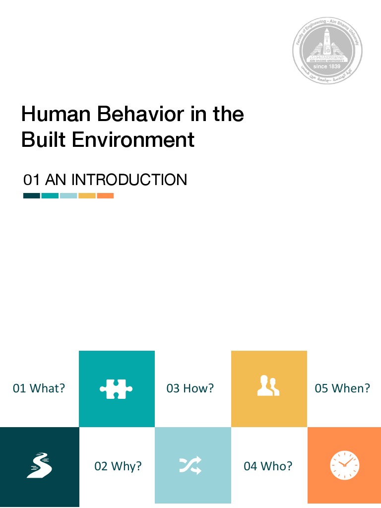 Human Behavior in The Built Environment: 01 An Introduction | PDF ...