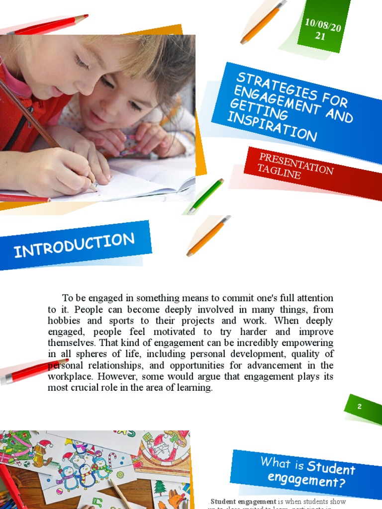 Strategies For Engagement and Getting Inspiration | PDF | Motivational ...