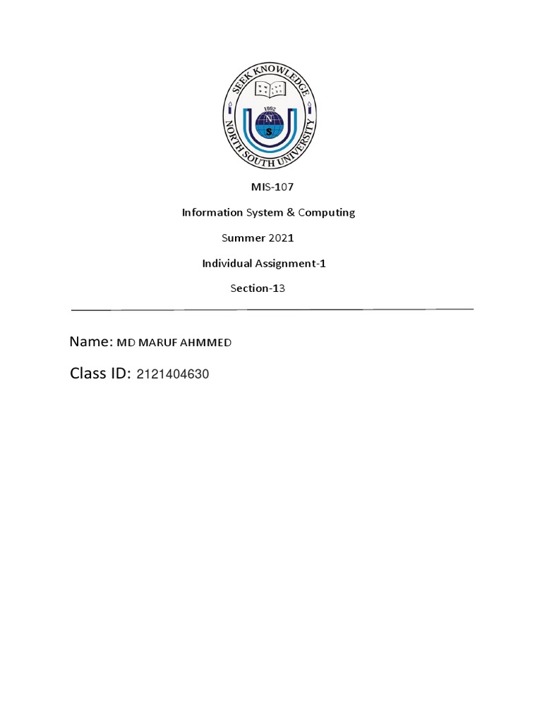 Management Information System. MIS-107 | PDF | Cloud Computing ...